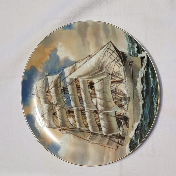 Danbury Mint | Accents | Vintage Great American Sailing Ships ...